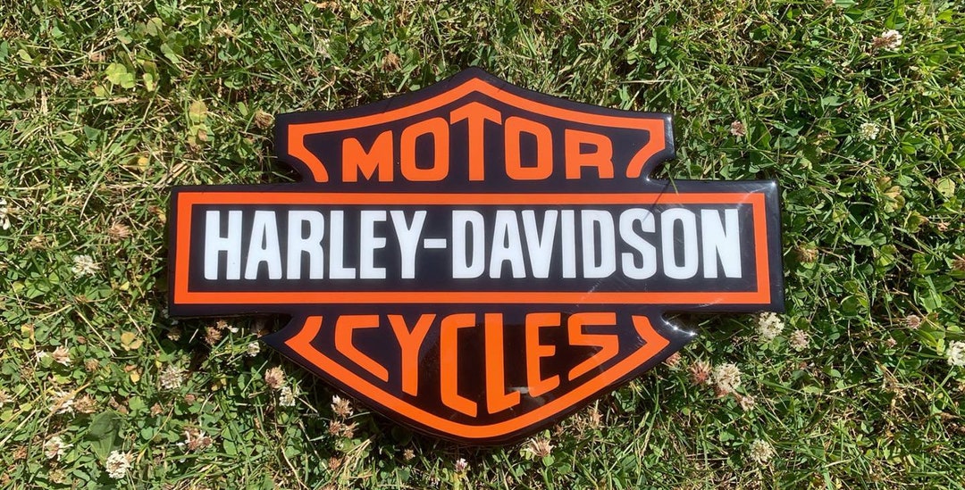 Wood Signs, Harley Davidson, Motorcycle, Wooden Decor for Home, Wooden ...