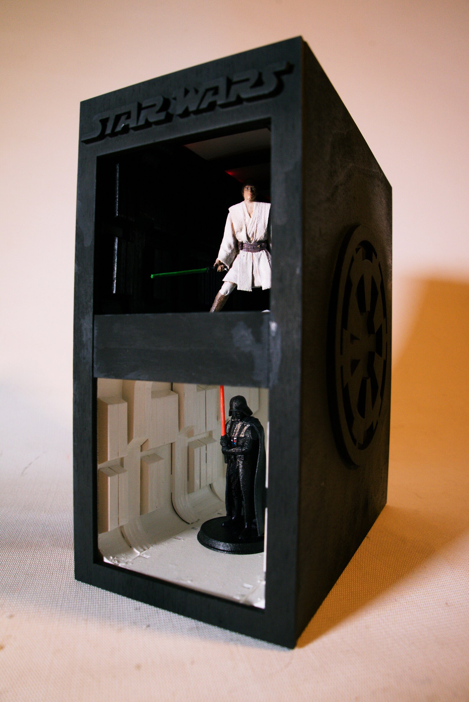 Star Wars Booknook Bookshelf Star Wars Diorama | Etsy