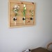Reclaimed Farmhouse Wood Shiplap & Mini Vase Floral Wall Display - Etsy