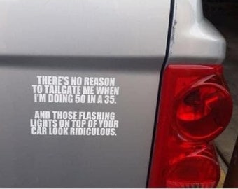 Tailgating Bumper Sticker - Etsy