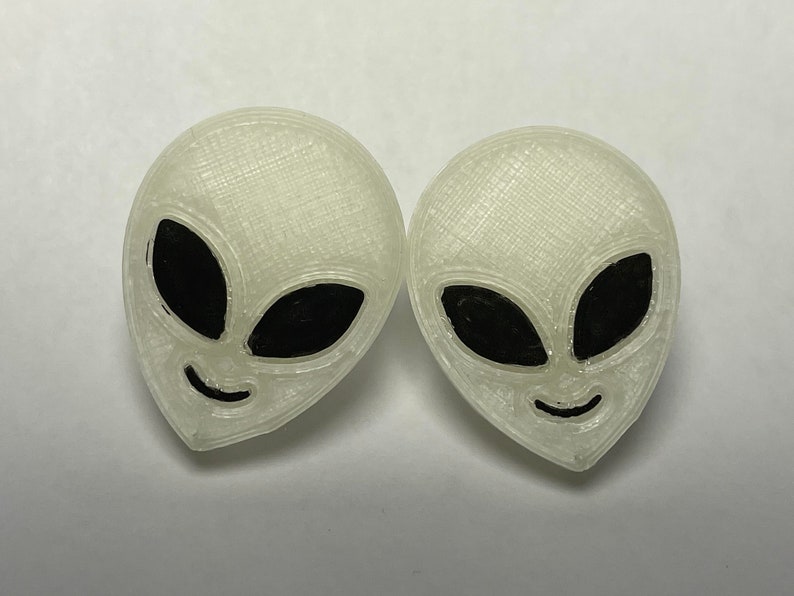 Roller Skate Toe Plugs: Alien Head Glow in the Dark | Etsy