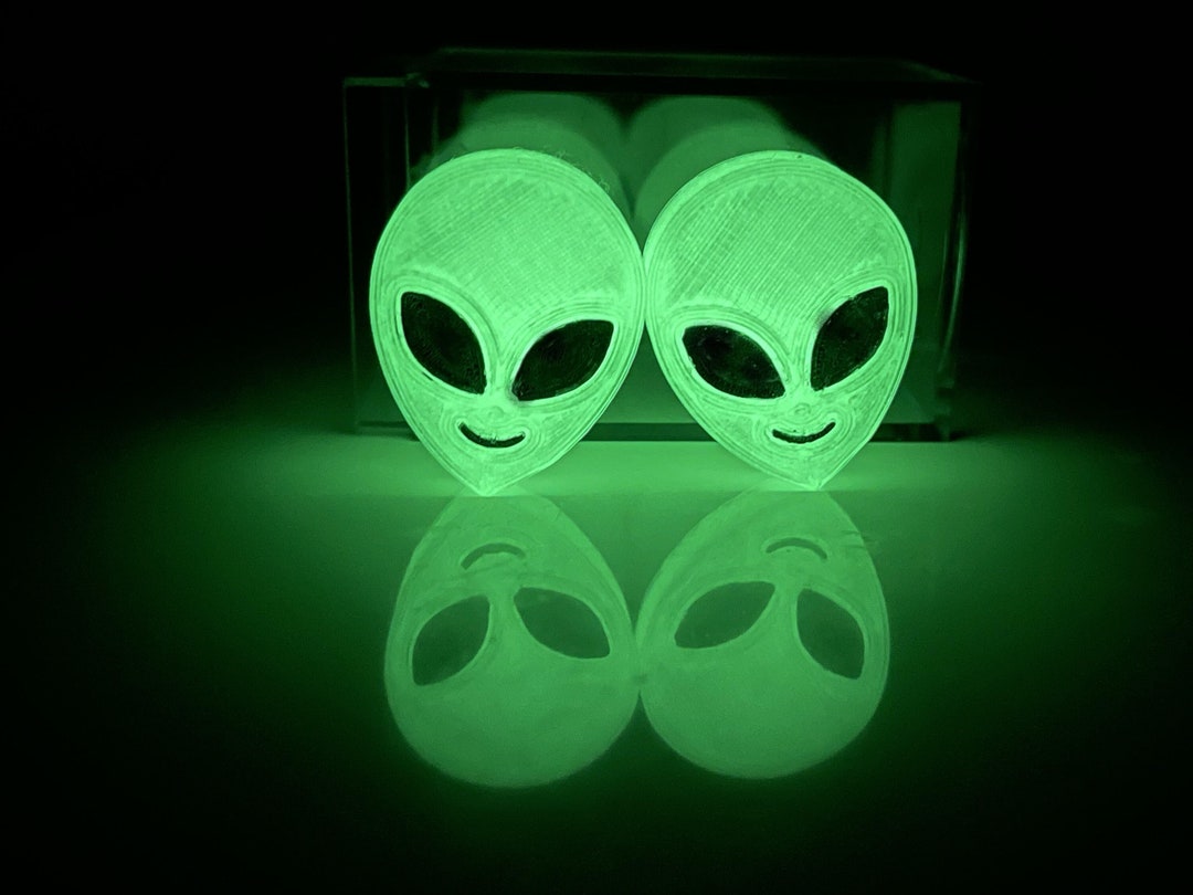 Roller Skate Toe Plugs: Alien Head Glow in the Dark - Etsy