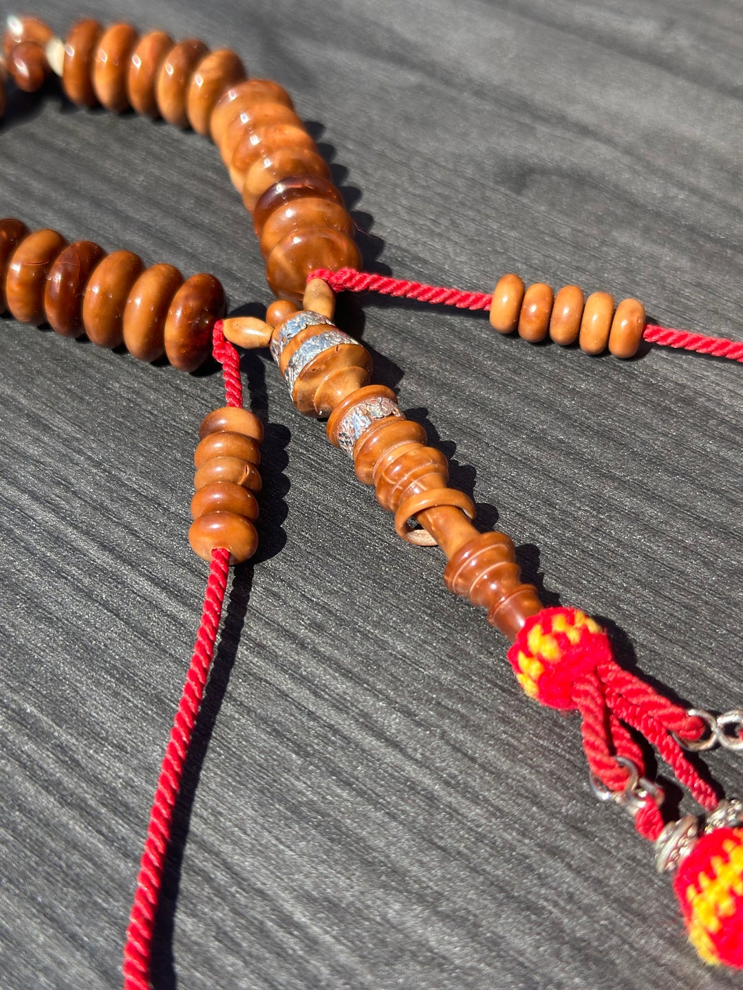 Sufico Kuka Tasbih Wooden Handmade Tasbih Prayer Beads Tijani Tasbih ...