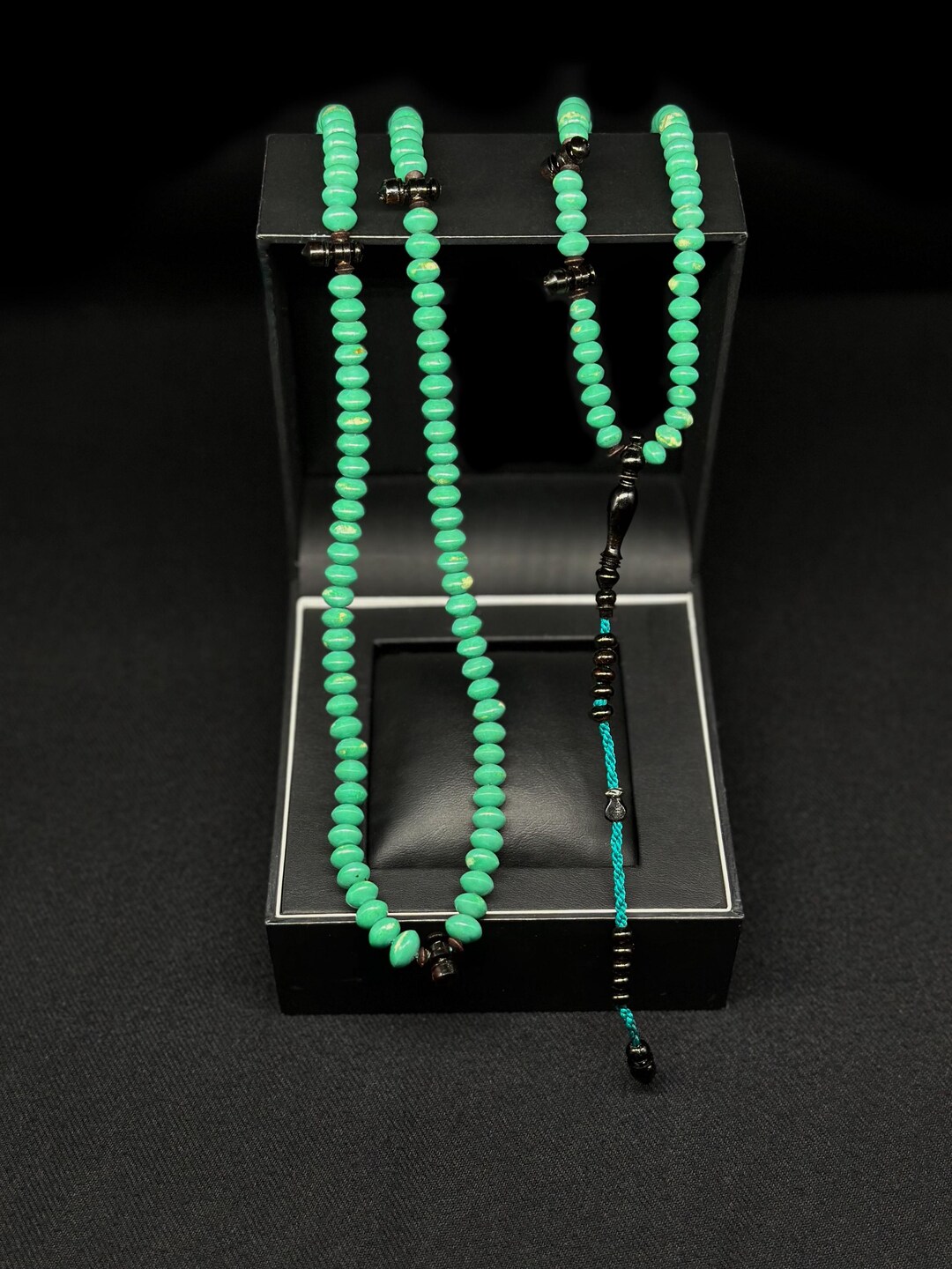 Sufico Limited Edition Premium Turquoise Marjan Coral Tasbih Naqshbandi ...