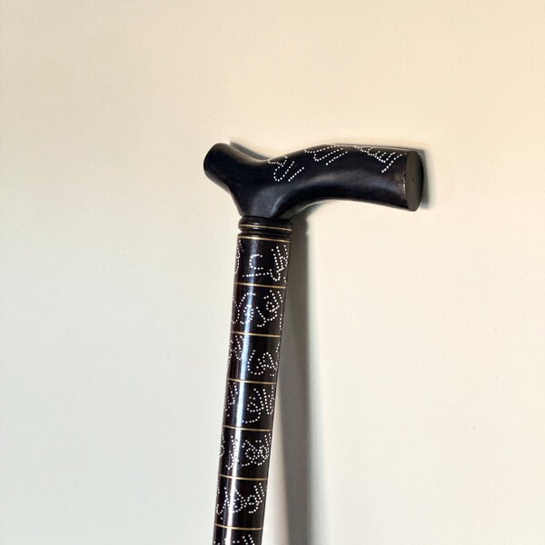 Wooden African Walking Stick - Etsy