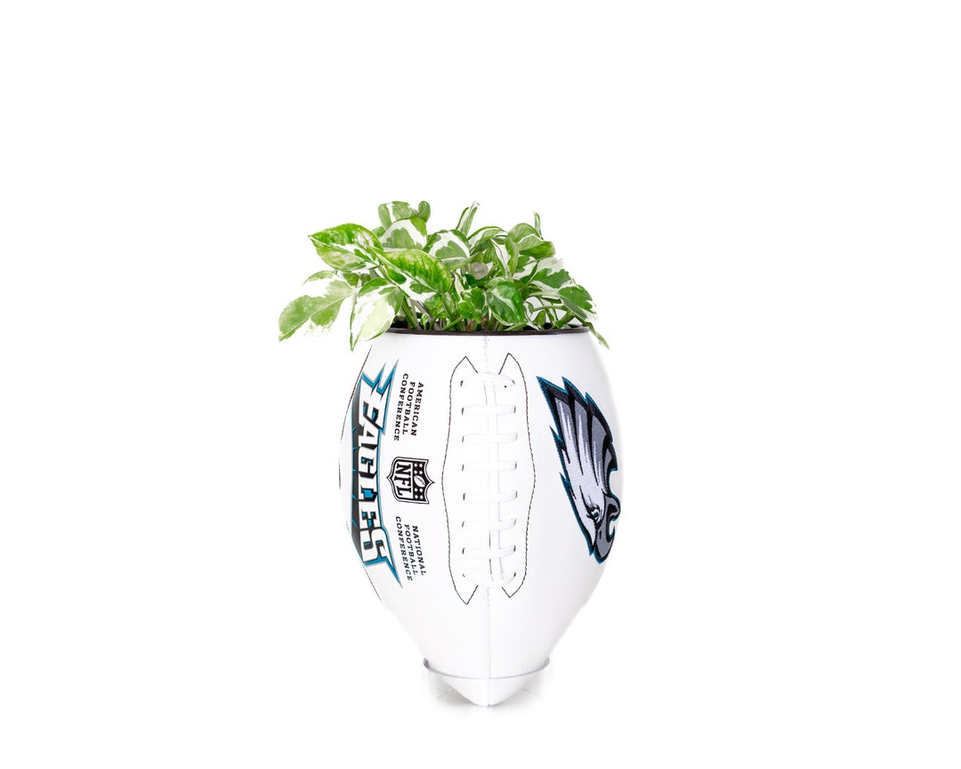 Plntrs NFL Eagles Team Wilson Football Planter Playoffs - Etsy