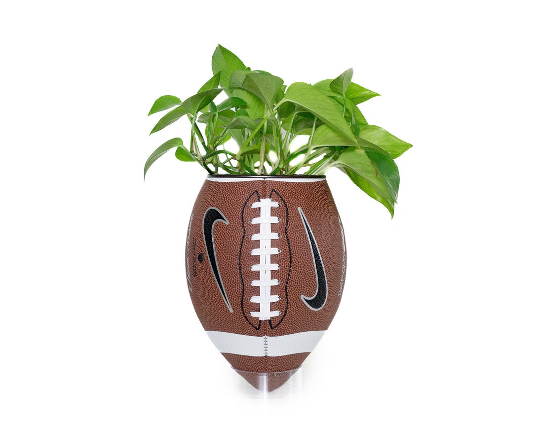 Plntrs - Nike Swoosh Football Planter - New Ball With Stand - Etsy