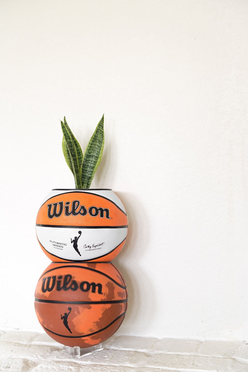 Plntrs - WNBA Wilson Authentic Series Basketball Planter - New Ball ...