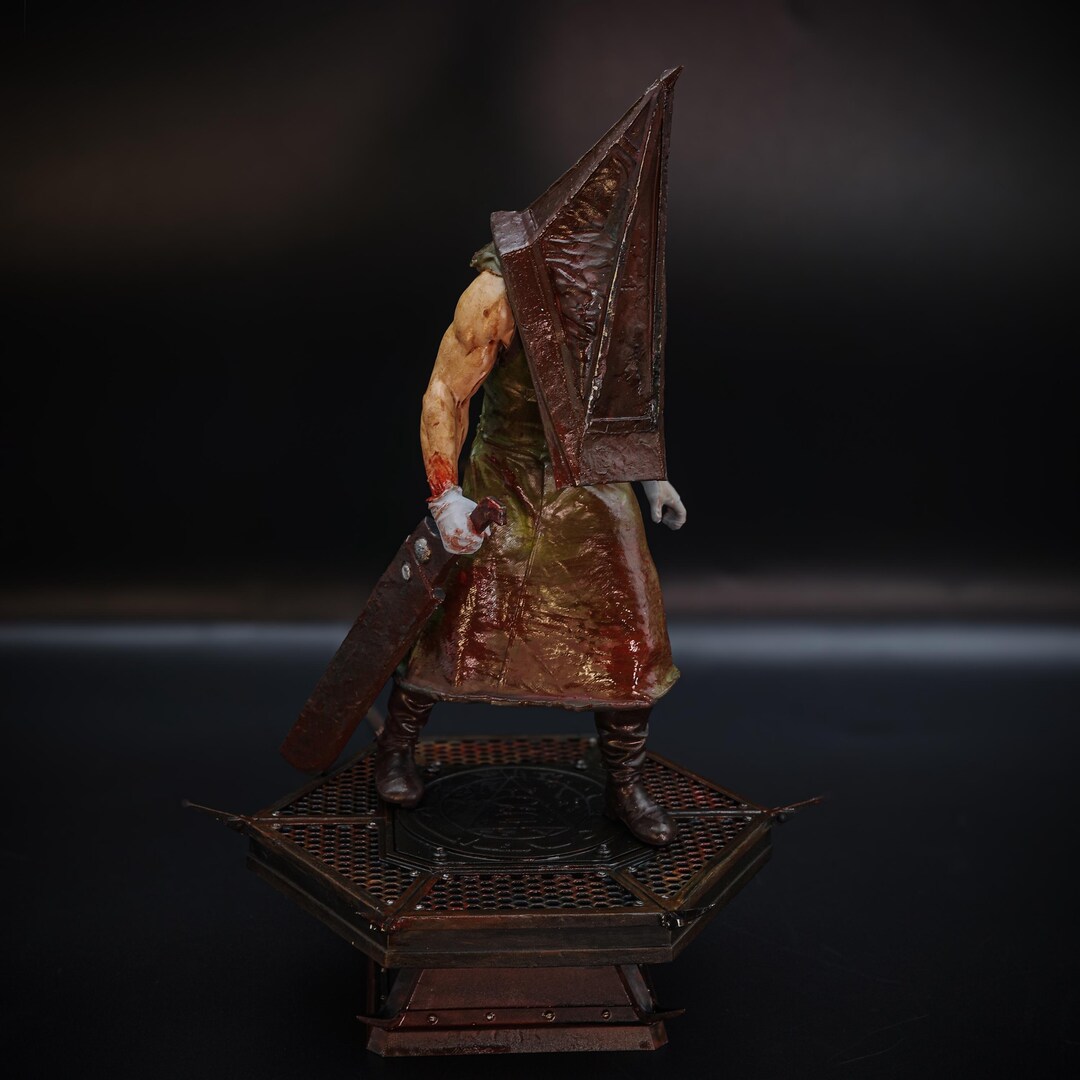 Silent Hill Pyramid Head Statue Horror Hand Painted High Quality Art ...