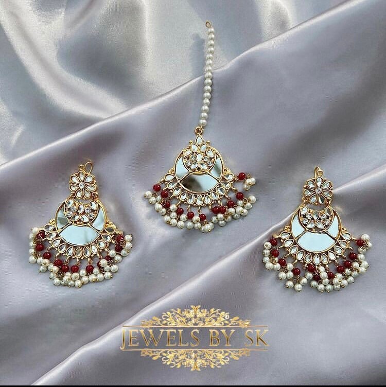 2 Piece Pakistani Jewellery Set - Etsy
