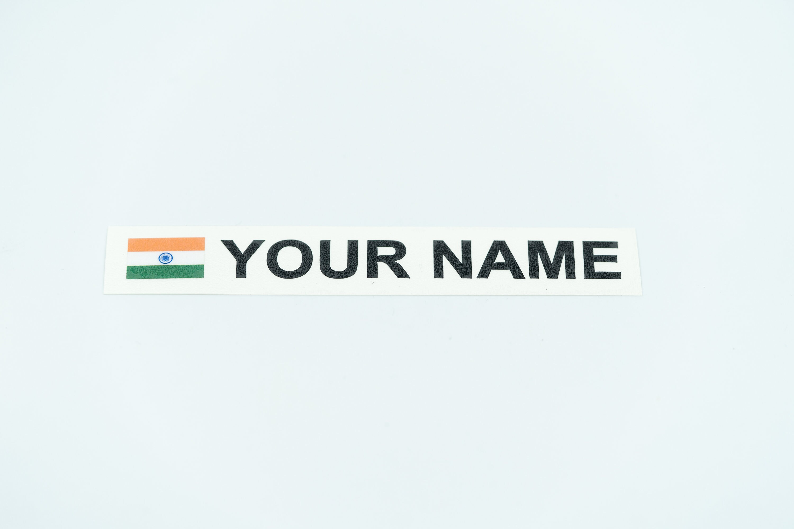 Custom India Flag Name Bike Decal/sticker - Etsy