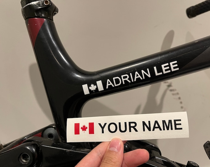 Custom India Flag Name Bike Decal/sticker | Etsy