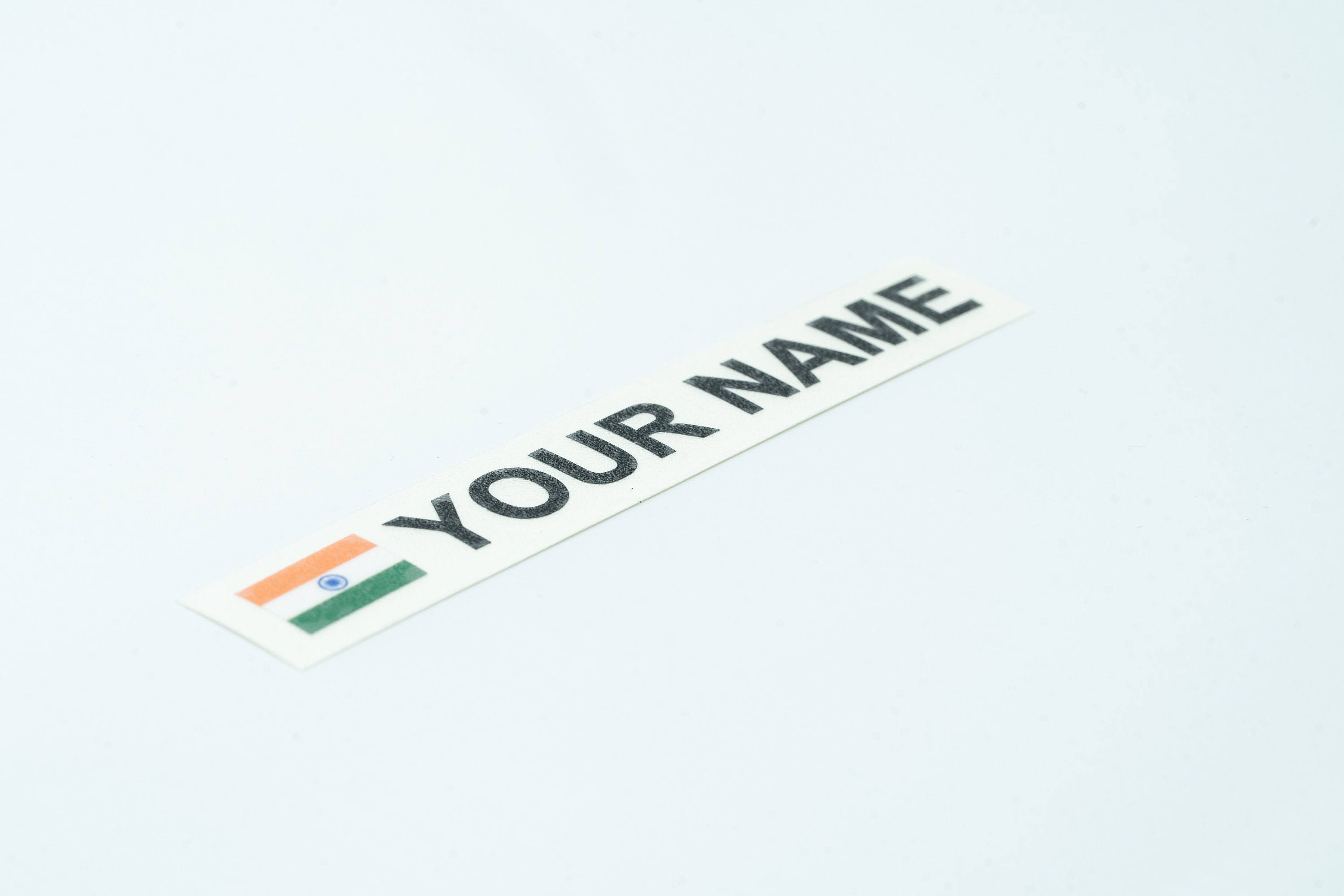 Custom India Flag Name Bike Decal/sticker | Etsy