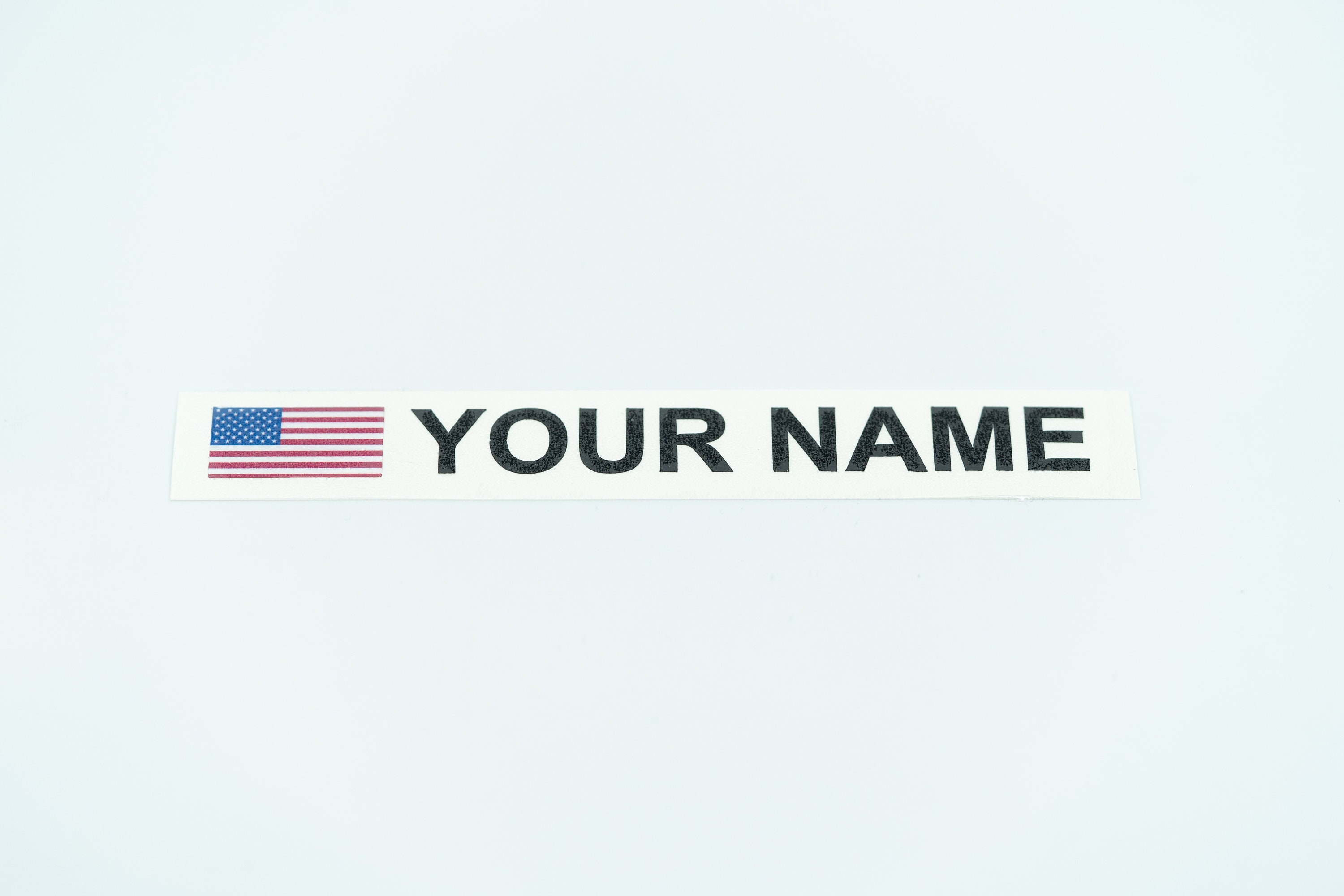 Custom USA Flag Name Bike Decal/sticker - Etsy