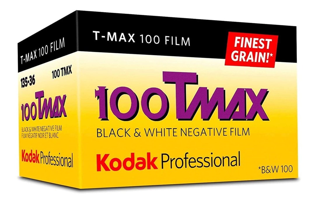 Kodak Professional T-max 100 Black and White Negative Film 35mm Roll ...