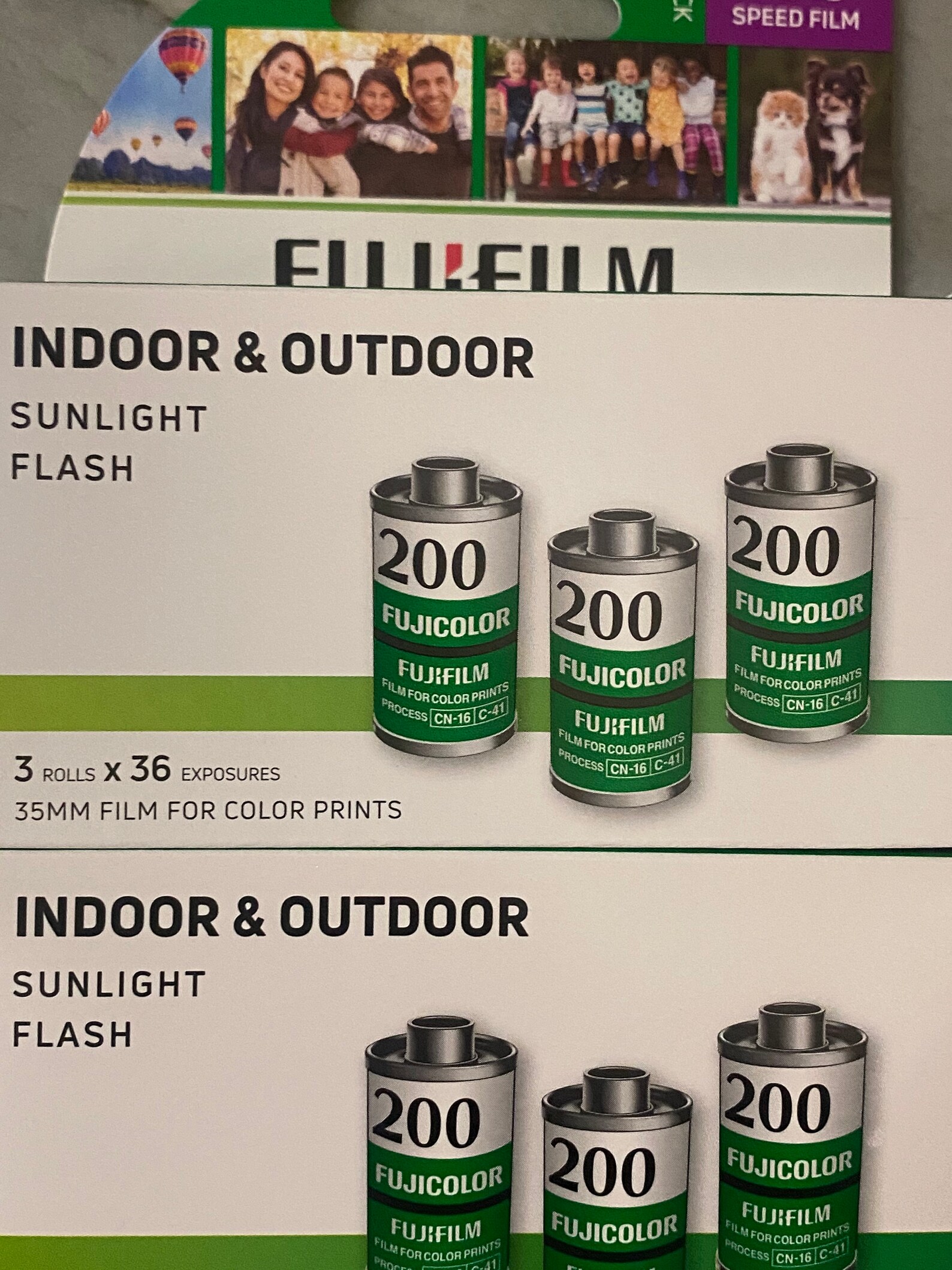 FUJIFILM Fujicolor 200 Color Negative Film 35mm Roll Film36 | Etsy