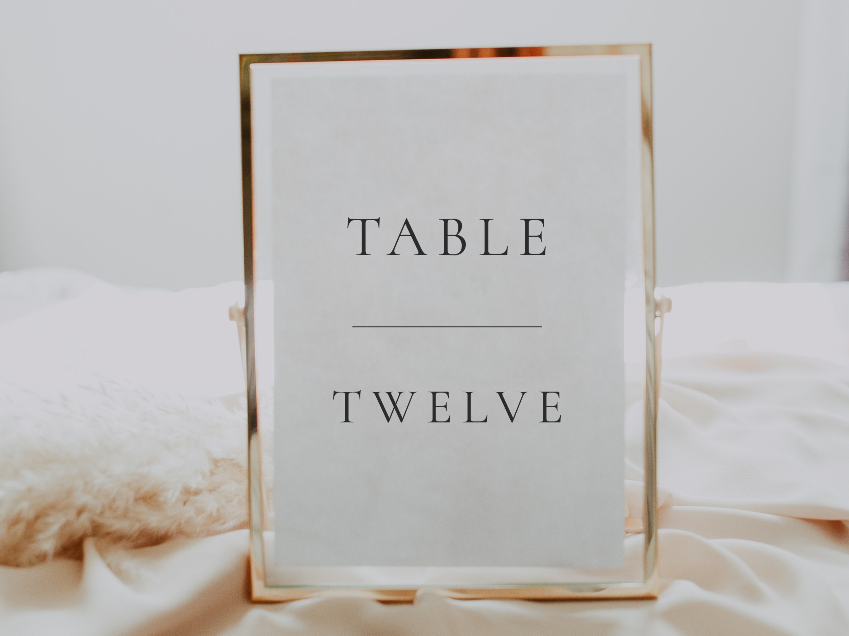 Printable Table Numbers Minimal Table Numbers Wedding Table - Etsy UK