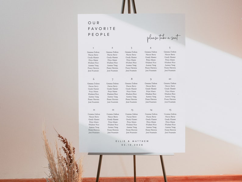 Minimal Wedding Invitation & Signs Bundle Modern Wedding - Etsy