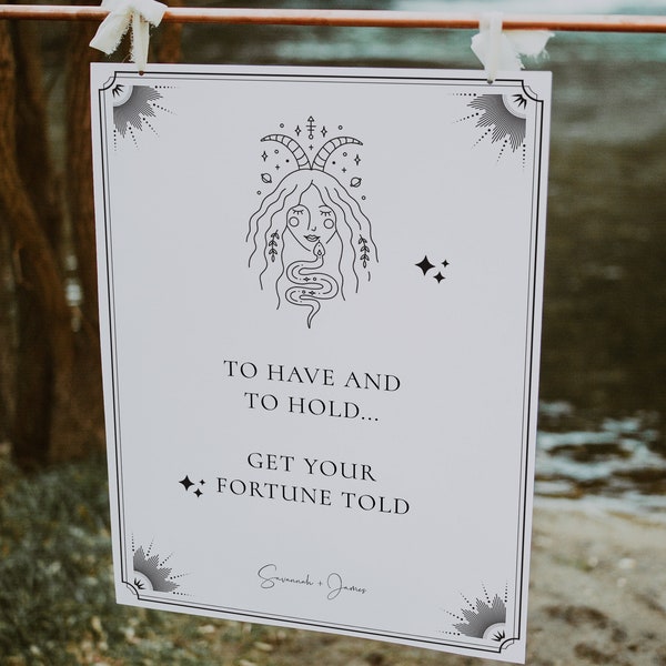 Tarot Reader Sign - Etsy