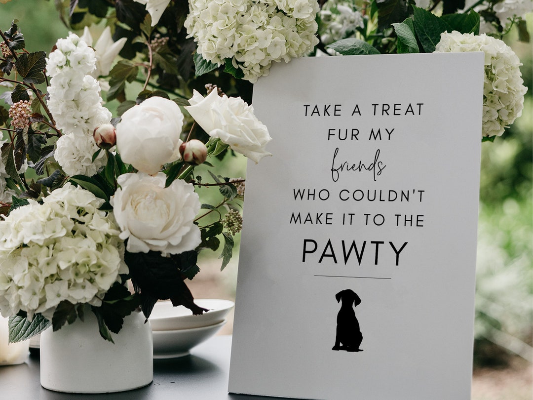 Doggy Biscuit Bar Sign Template, Dog Treats Sign, From Our Pups to ...