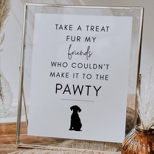 Doggy Biscuit Bar Sign Template, Dog Treats Sign, From Our Pups to ...