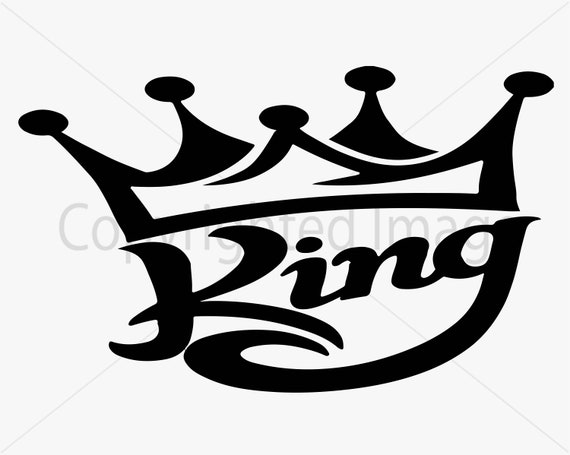 King With Crown SVG king Man Crown Svg Melanin Svg Afro | Etsy