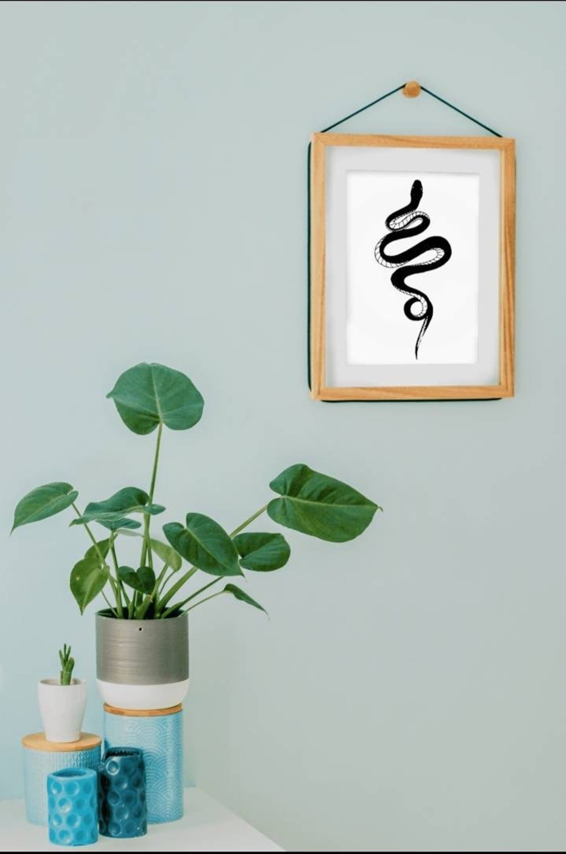 Snake Monogram SVG/PNG Snake Svg Split Name Frame Svg Svg | Etsy