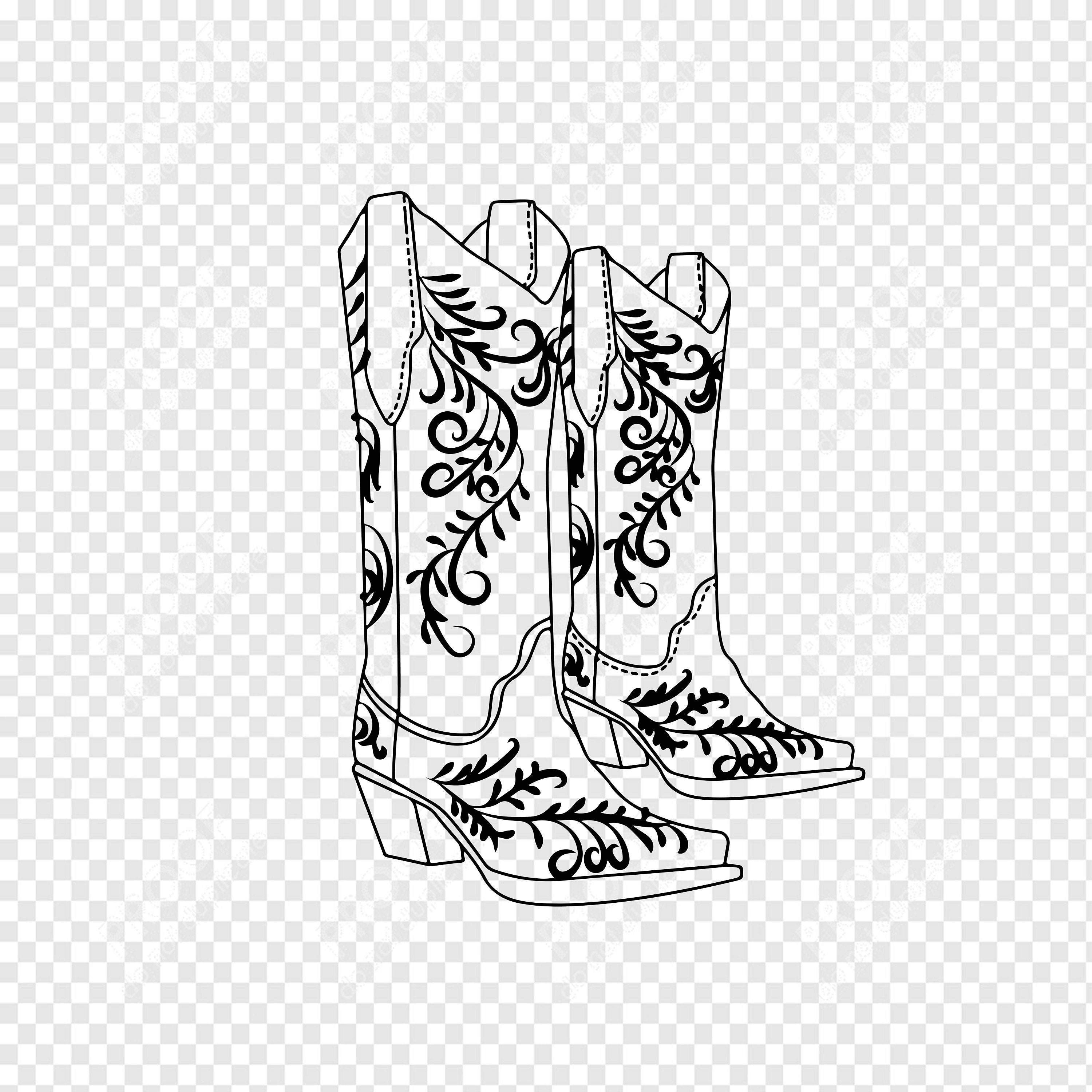 Cut Files For Silhouette Dxf Cowboy Boot Outline Svg - vrogue.co Cut Files For Silhouette Dxf Cowboy Boot Outline Svg - vrogue.co