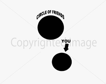 Circle of Friends Svg | Etsy