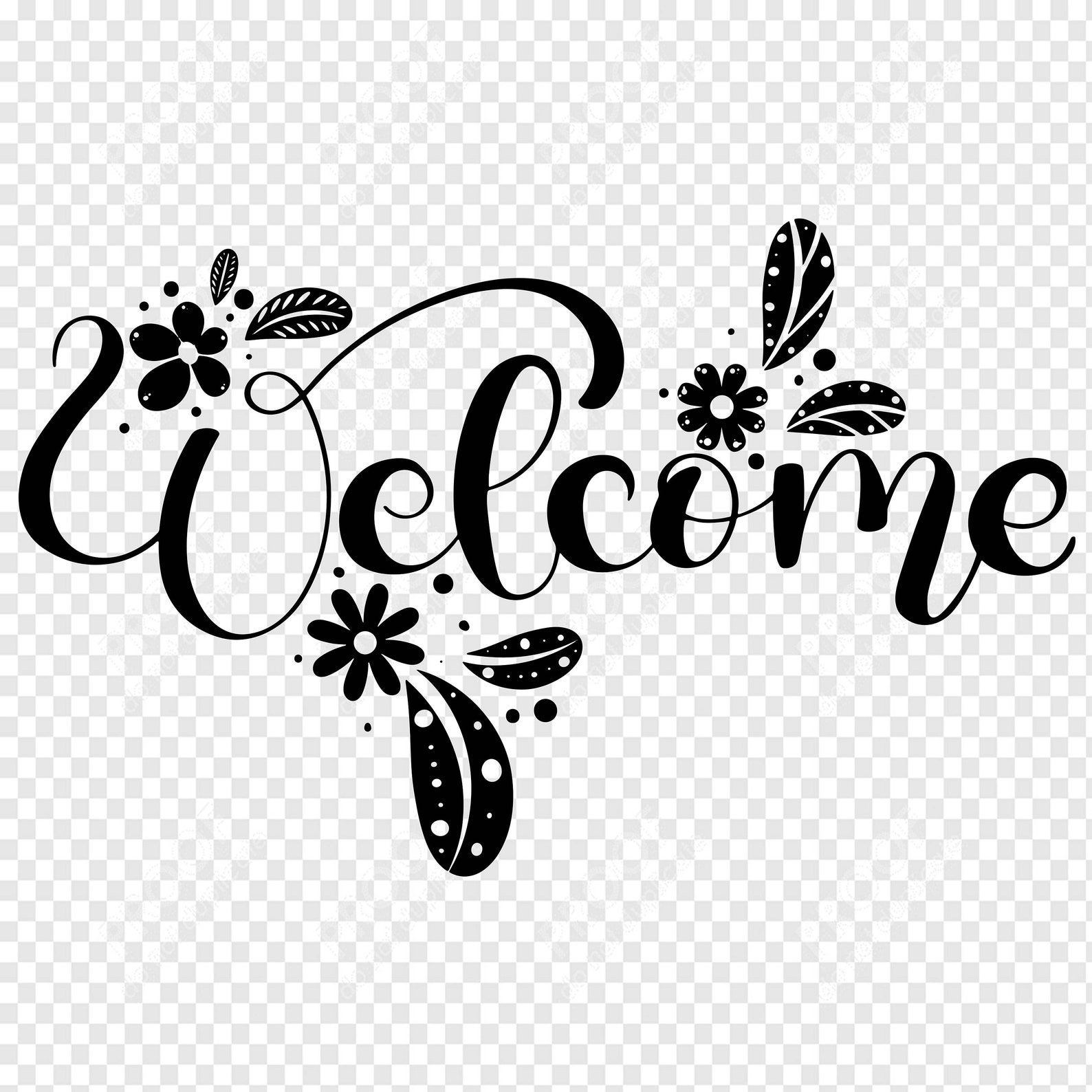Welcome SVG Welcome Sign SVG Welcome Script SVG descarga - Etsy España