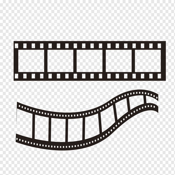 Camera Film Strip Svg File Cutting Template Clip Art For Etsy