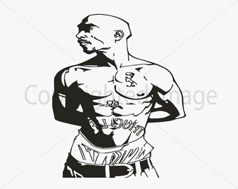 Tupac Shakur Cricut - Etsy