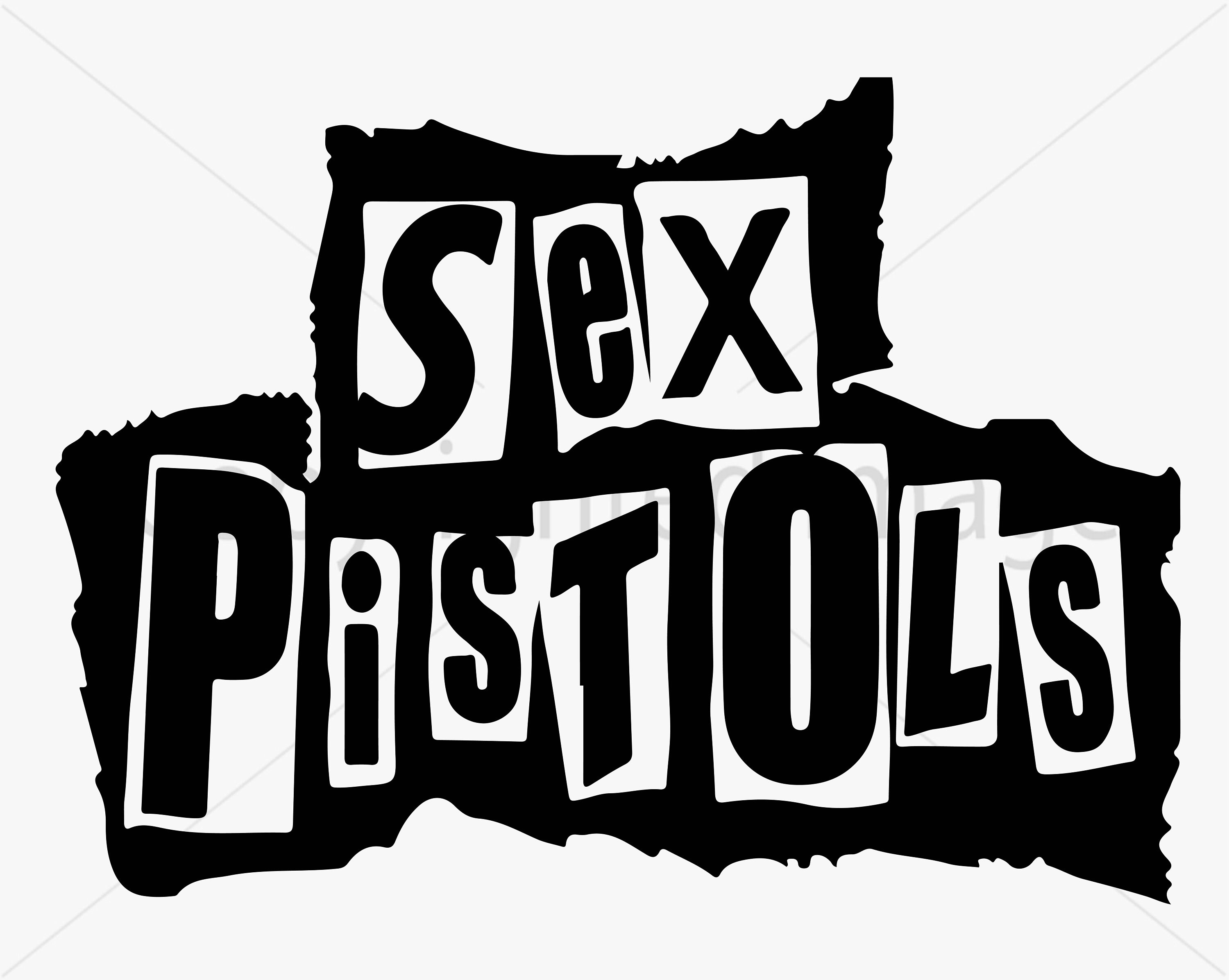 Sex Pistols Svg Svg Cut Fileclipart Svg Cut File For Etsy