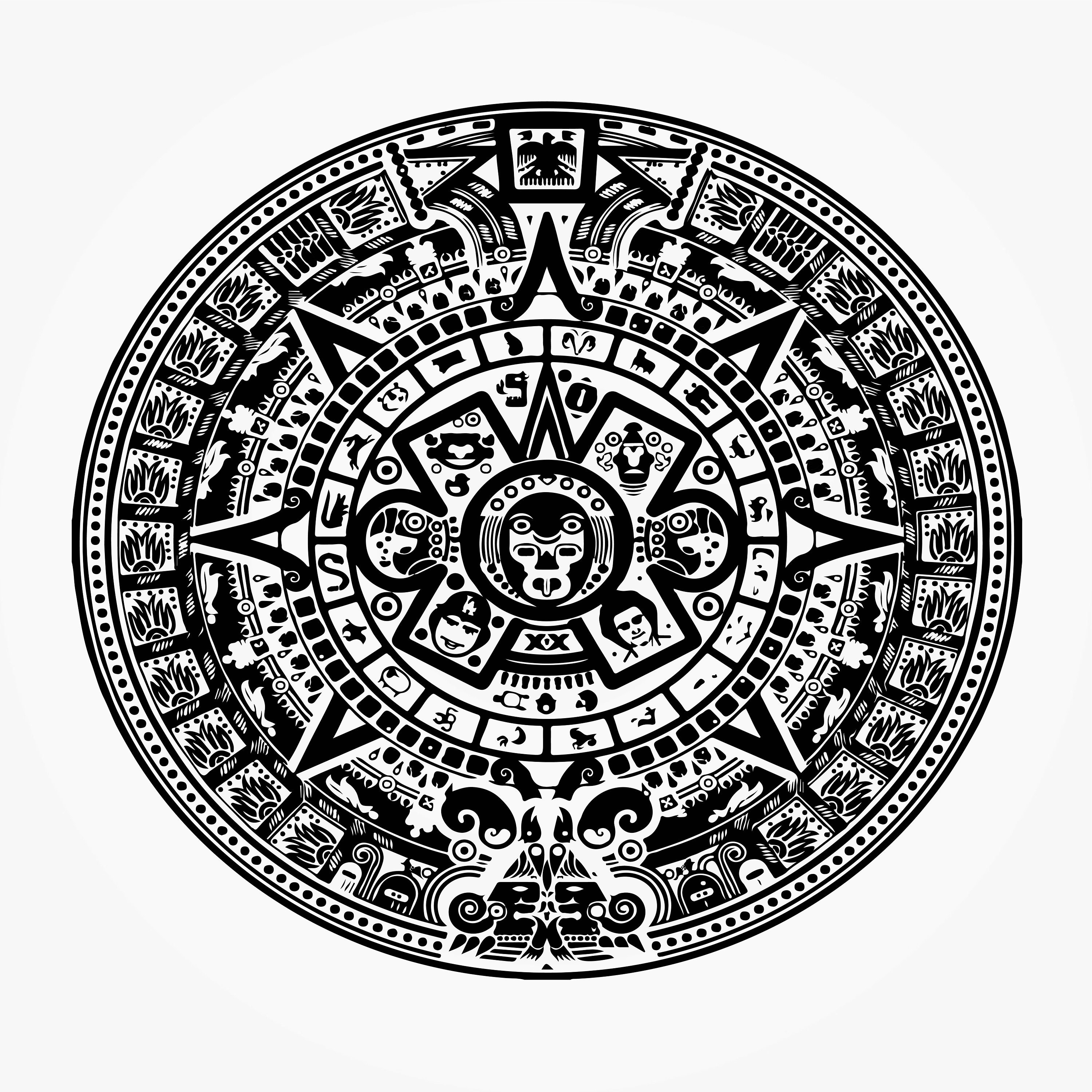 Sintético 101+ Imagen Dibujo De La Piedra Del Sol Alta Definición ... Sintético 101+ Imagen Dibujo De La Piedra Del Sol Alta Definición ...