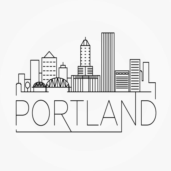 Portland Art - Etsy
