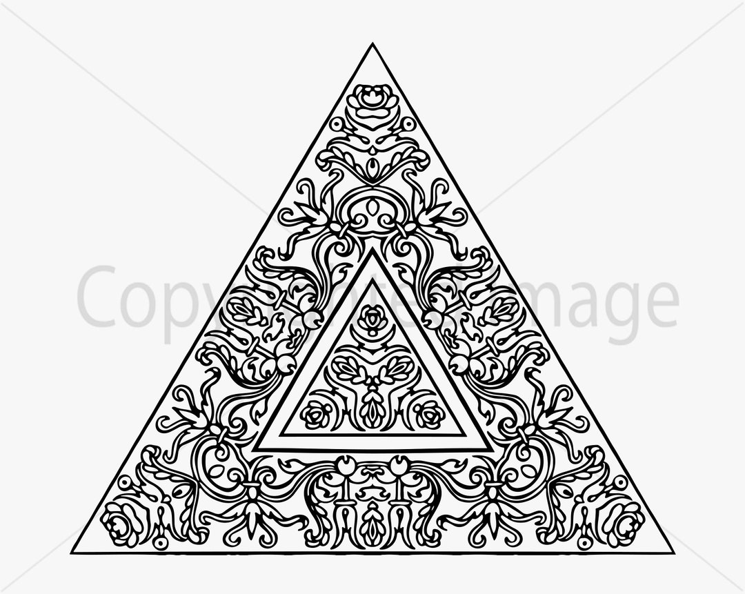 Abstract Design Svg 3, SVG, Floral Damask SVG, Vine SVG, Swirls Svg ...