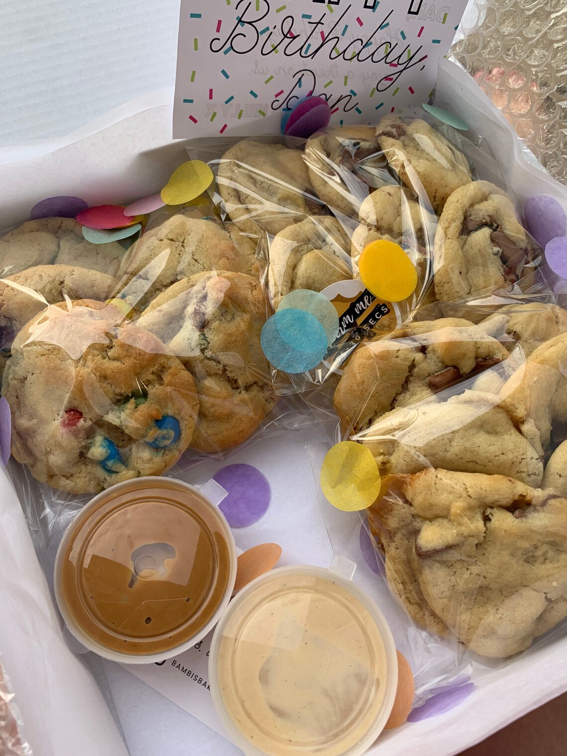 Cookie Dunkers - Dipping Box - Mini Cookies - Dip Box - Sharing Box ...