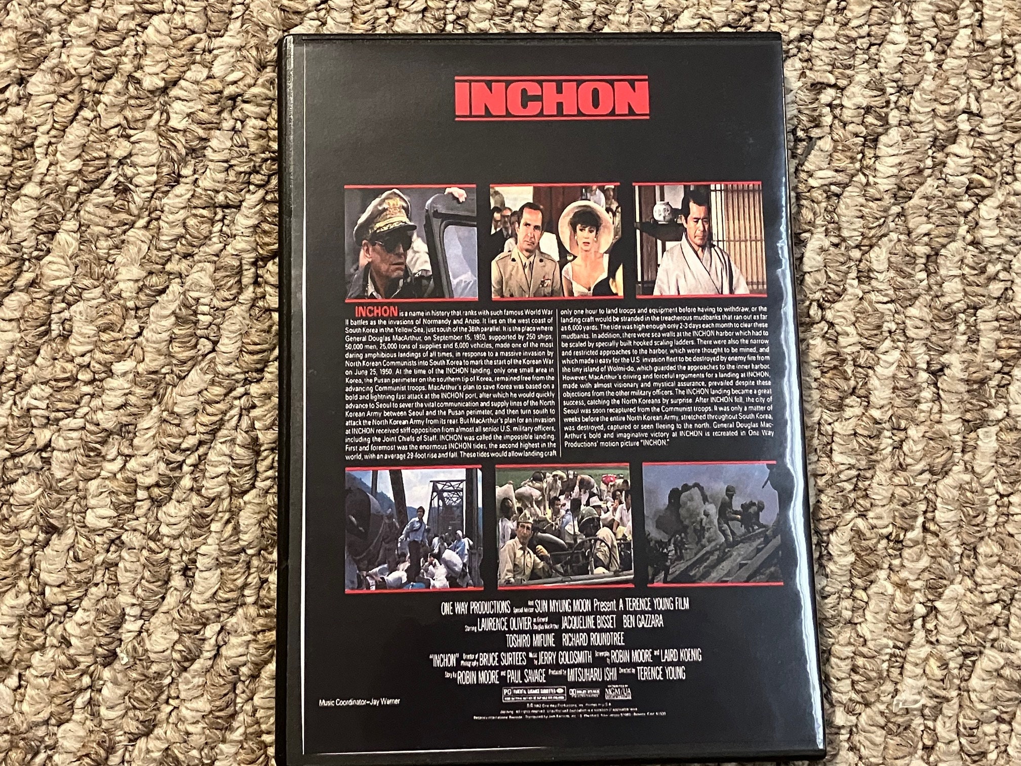 Inchon Unreleased DVD Movie. 1981. Full Movie Free Shipping - Etsy