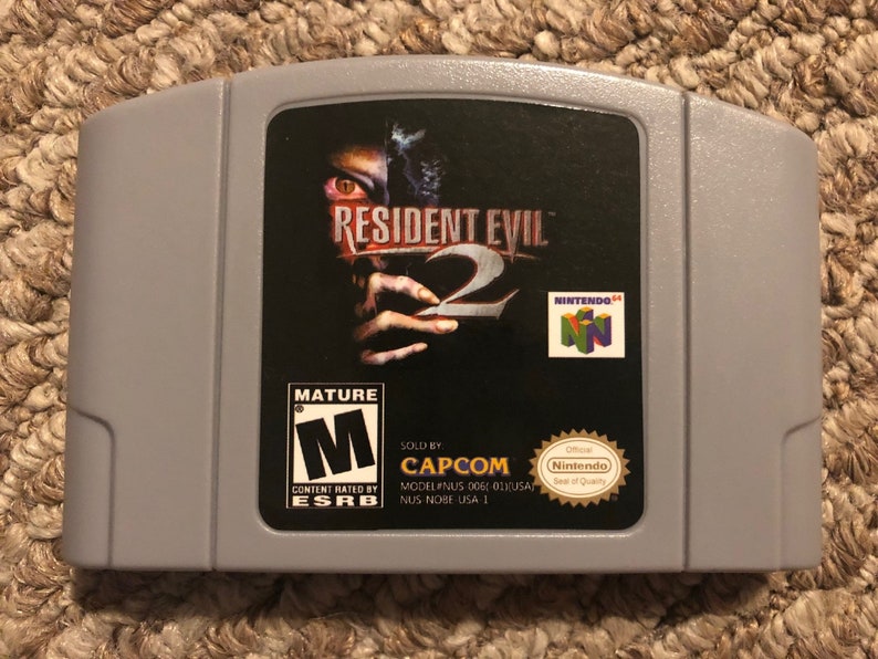Resident Evil 2 Nintendo 64 N64 Video Game Read Description Etsy