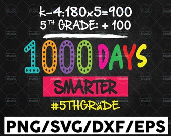 1000 Days Svg - Etsy