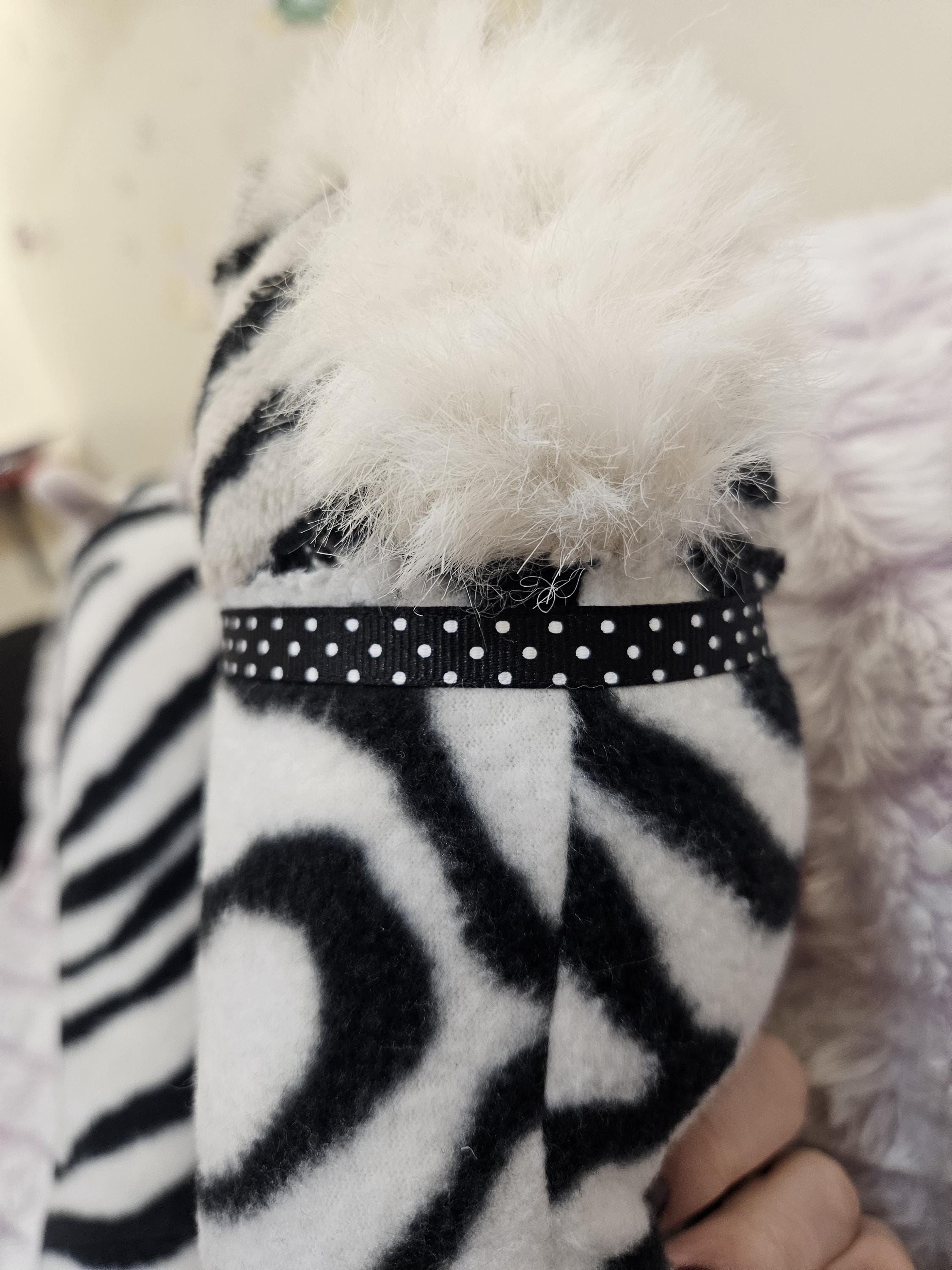 Handmade Zebra Long Furby - 5 Feet 4 Inches Custom Oddbody Made W ...