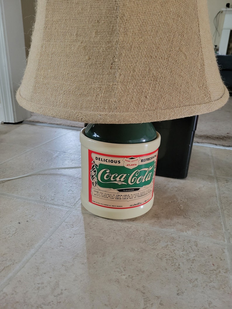Coca Coca-cola . Hanging Wall Lamp Light. See Photos. in Very Good ...