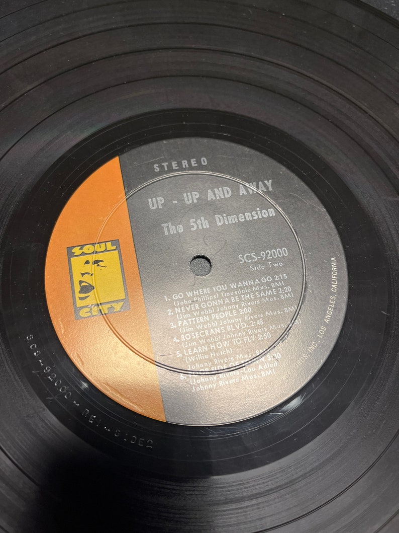 5th Fifth Dimension “greatest Hits” Vinyl LP - Etsy
