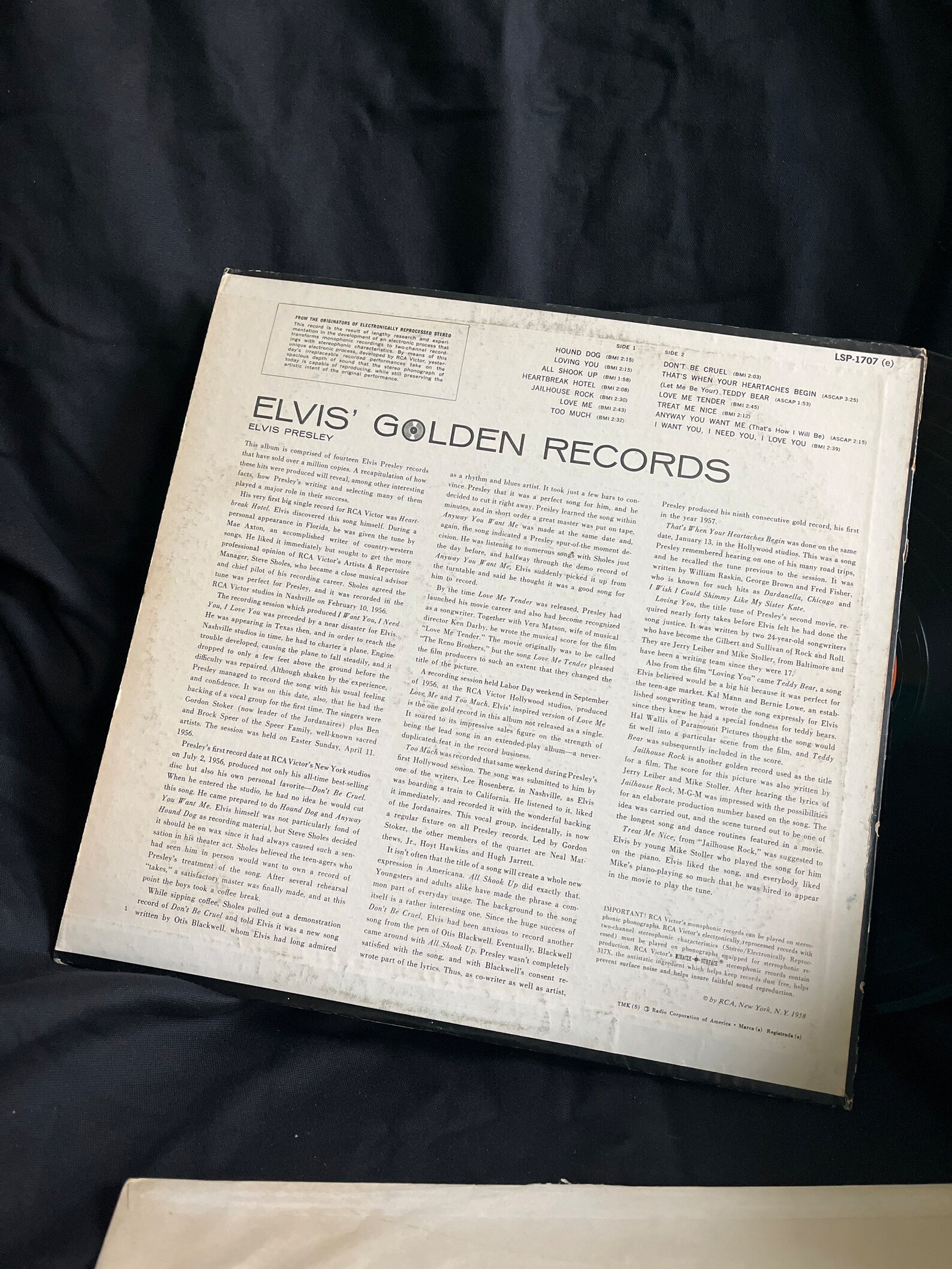 Elvis‘s Golden Records RCA Victoria - Etsy