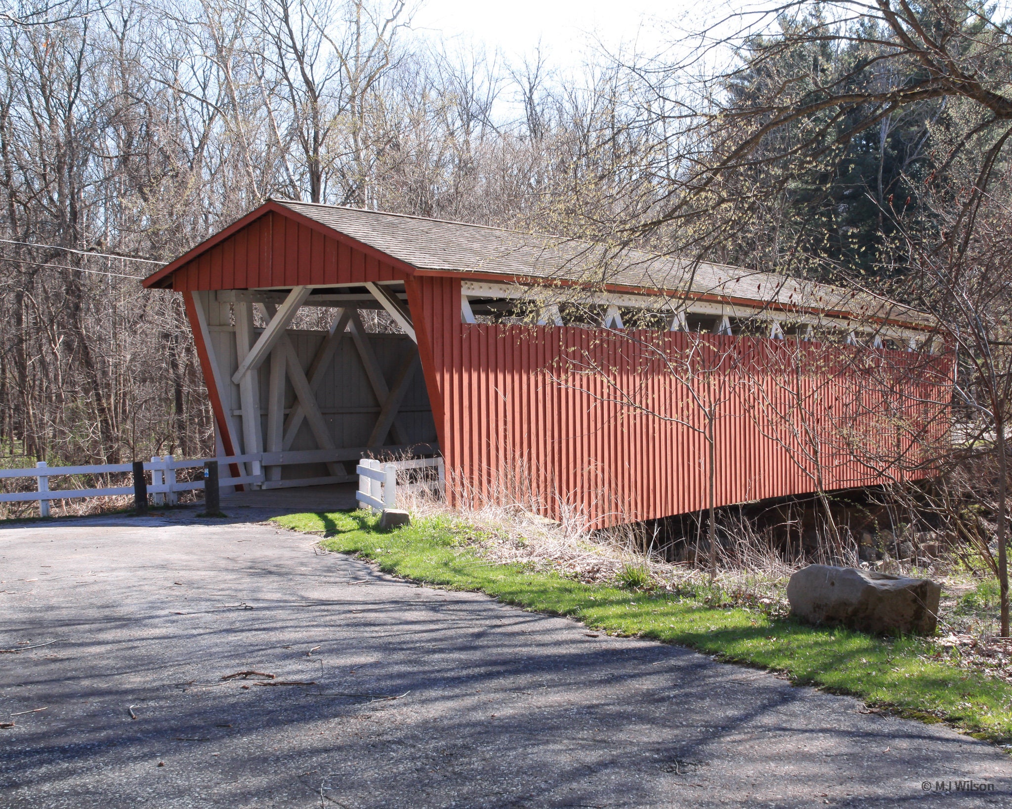 Everett Road Covered Bridge - Etsy