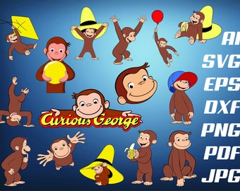 Curious George - Etsy