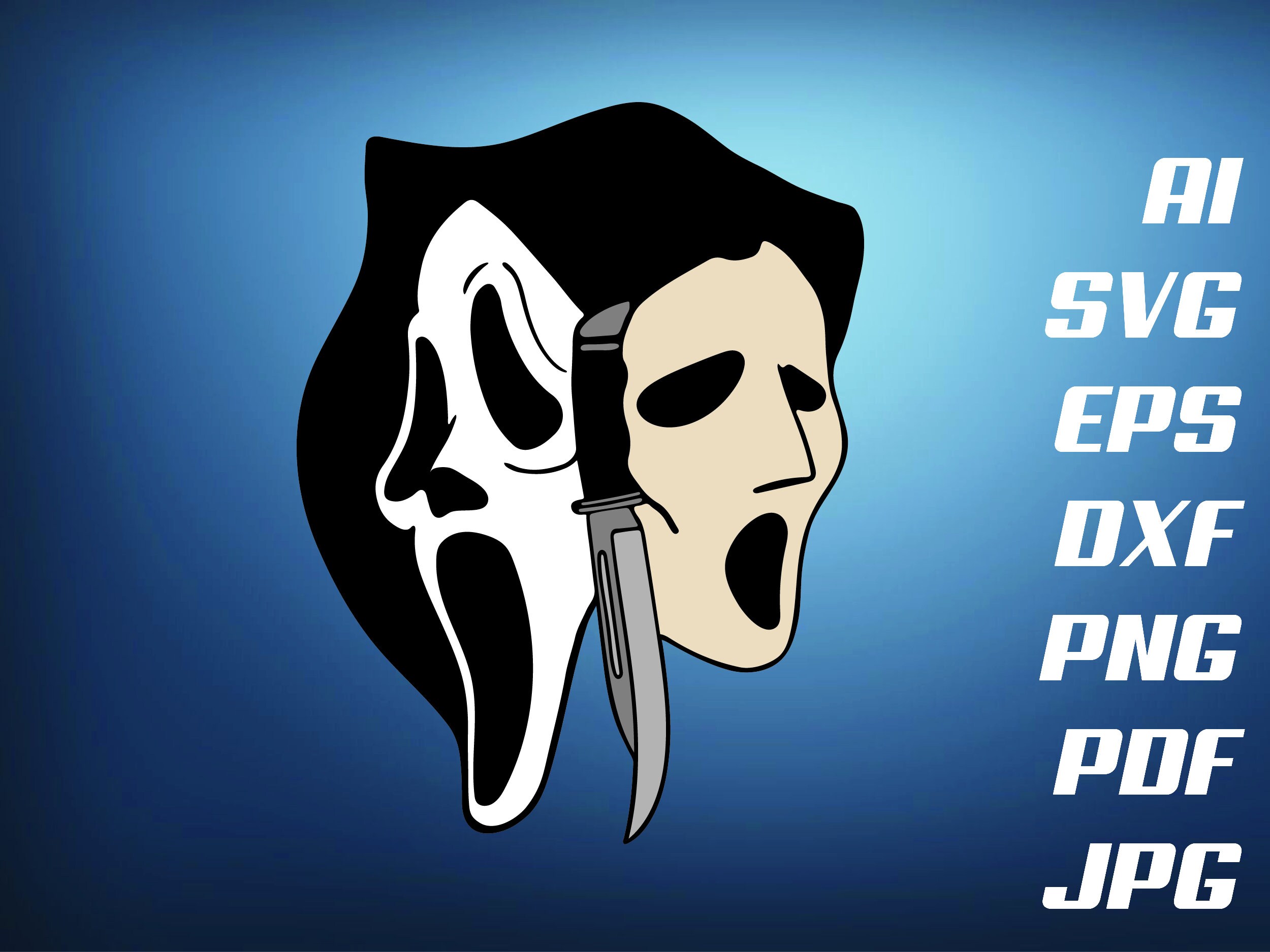 Ghostface Svg