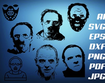 Hannibal Lecter Svg - Etsy