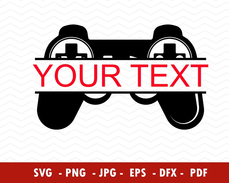 Gamer Controller Bundle Svg Gamer Controller Split Monogram - Etsy