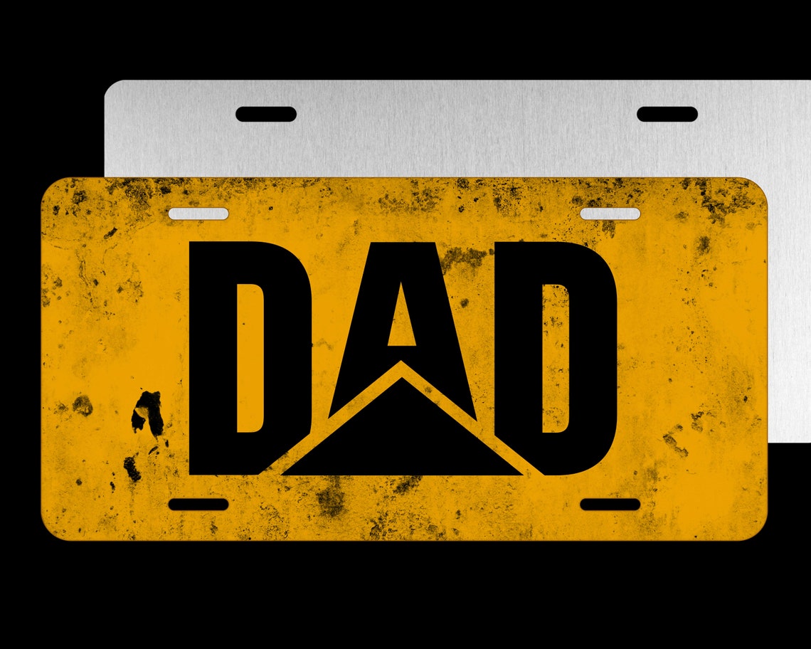 Dad Oil Filter License Plate Mechanic License Plate - Etsy